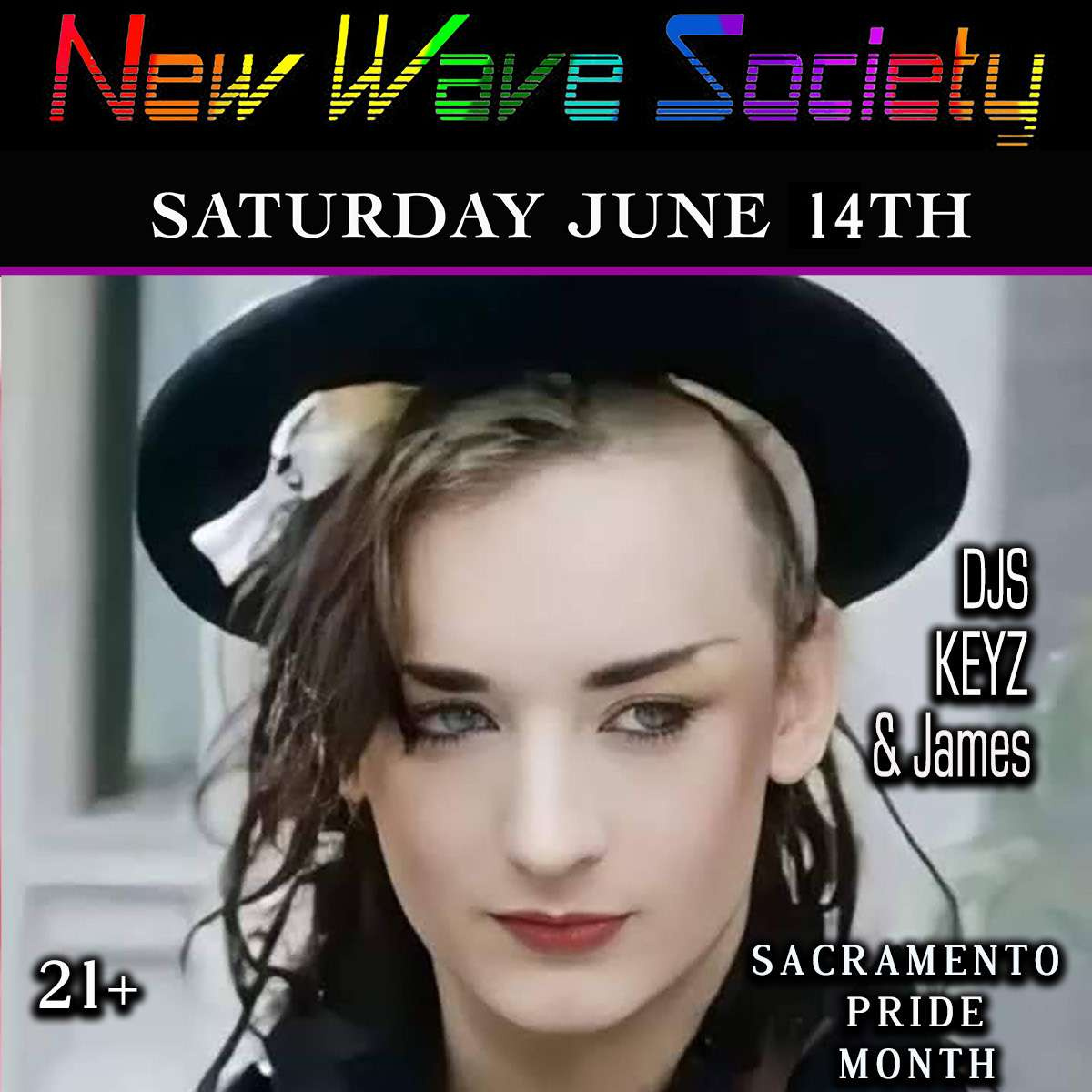New Wave Society: Pride Month Dance Party - Harlow's
