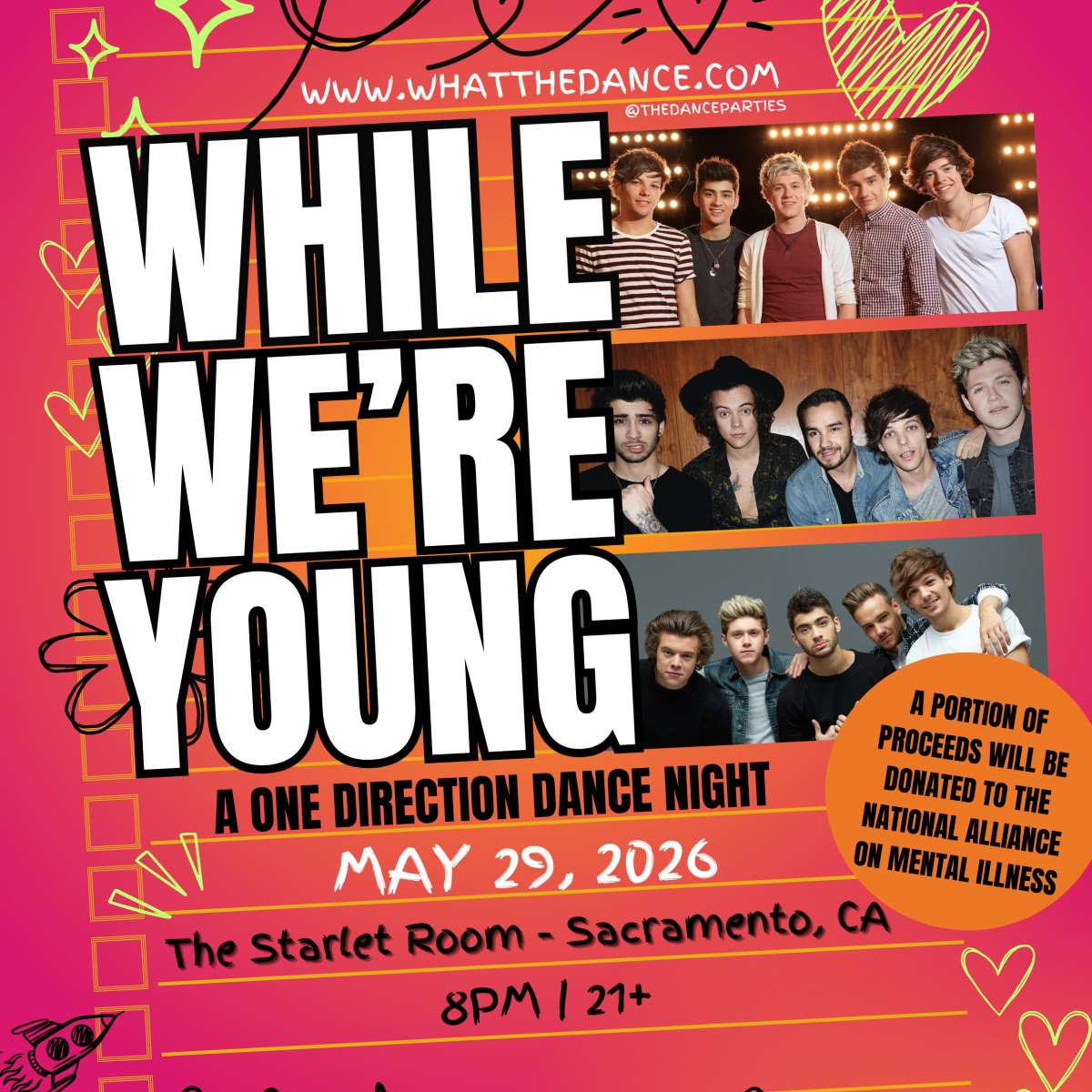 While We're Young: A One Direction Dance Night - Harlow's
